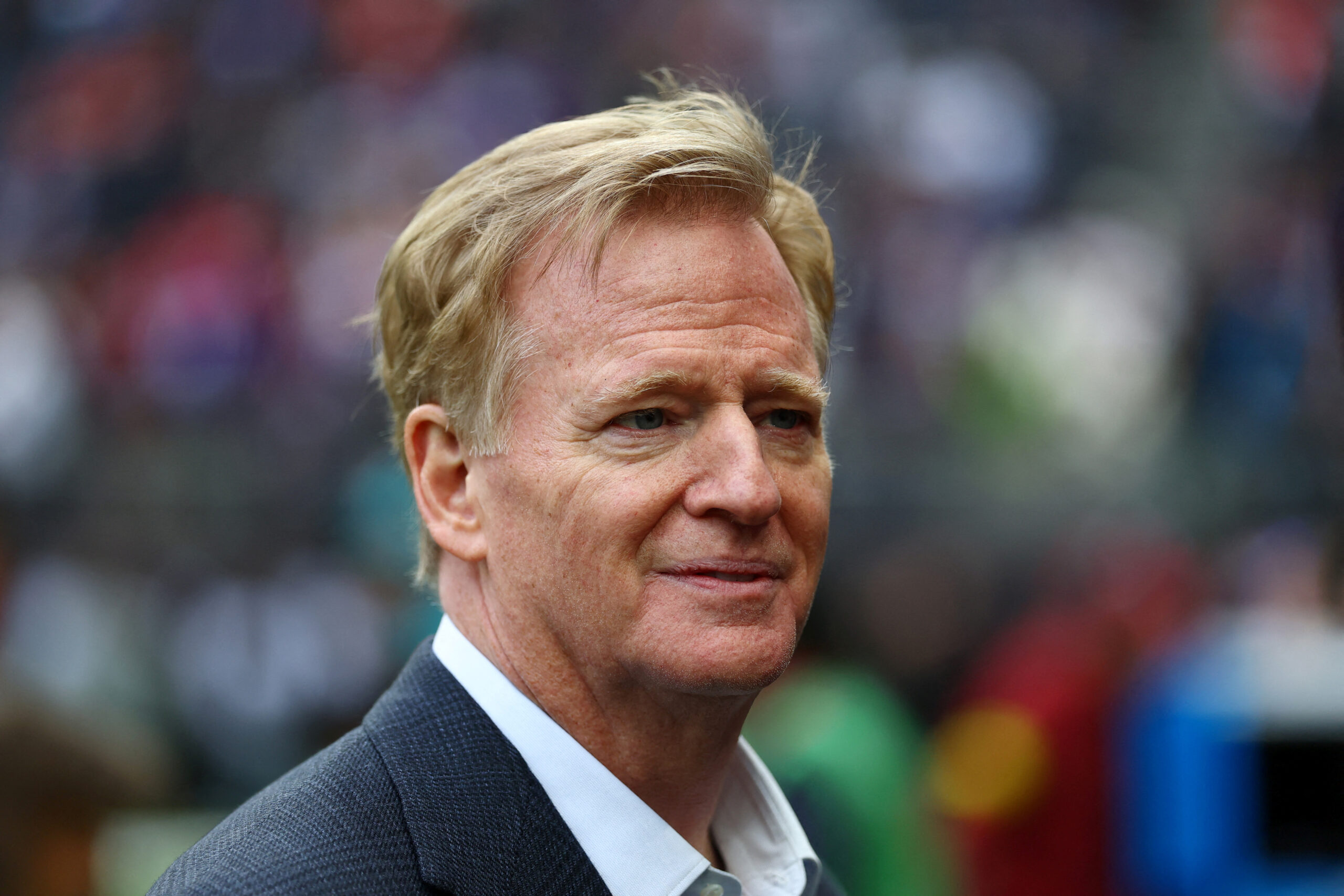 NFL commissioner Roger Goodell fires back at MAGA critics and Donald ...