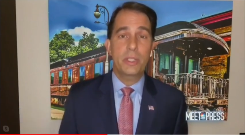 Former Governor of Wisconsin Scott Walker tells Chuck Todd how he came ...